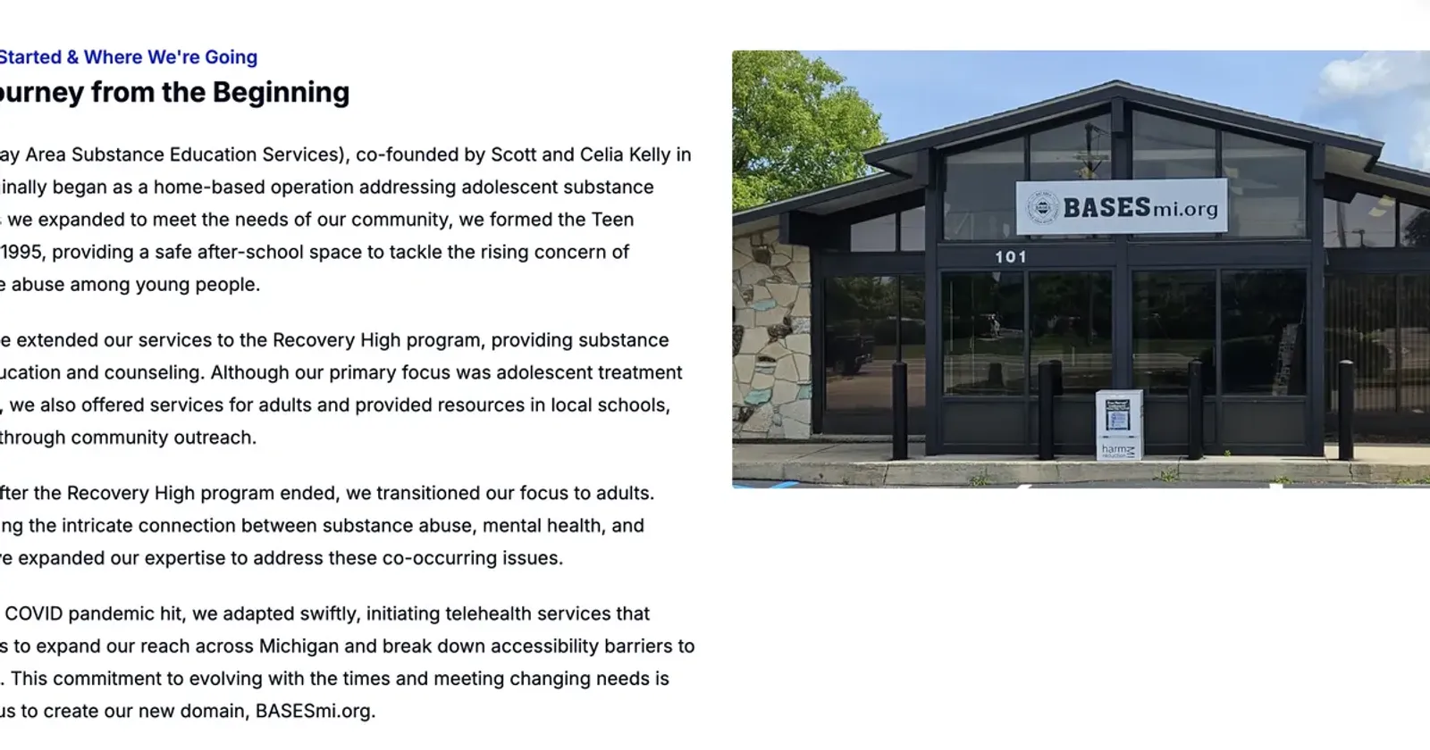 About Us | Where it started and where we're going | BASES
